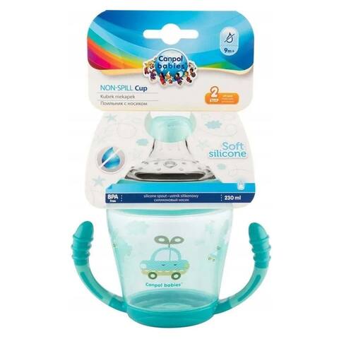 Canpol Babies Car Non - Spill Soft Spout Cup - 230 ml - +9 Months ...