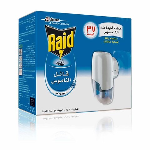 Raid Electric Mosquito Repellent - 37 Nights price in Egypt | Carrefour ...
