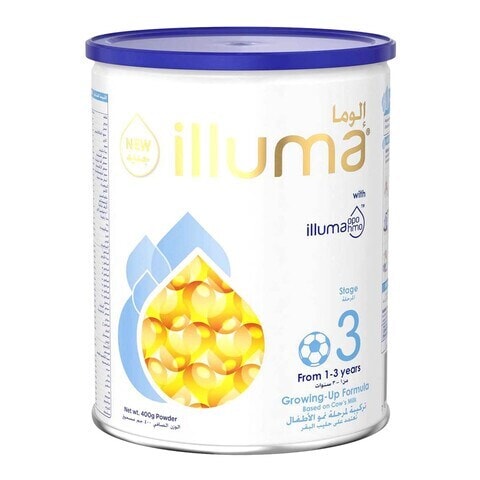 ILLUMA BABY MILK POWDR STAGE 3 400G price in Kuwait | Carrefour Kuwait ...