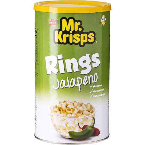 Mr. Krisps Jalapeno Flavour Potato Chips Rings 65g price in UAE ...