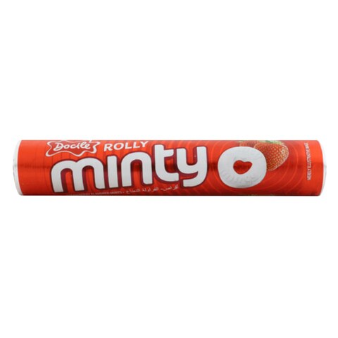 Buy Dolice Rolly Minty Strawberry Mint Candy 29g Online - Carrefour Kenya