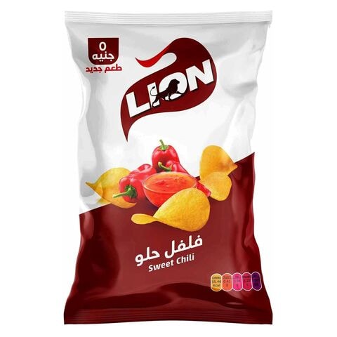 Lion Sweet Chili Flavour Potato Chips - 74 gram price in Egypt ...