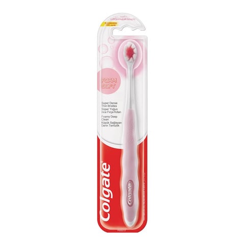 Colgate Foam Soft Toothbrush Pink price in UAE | Carrefour UAE ...