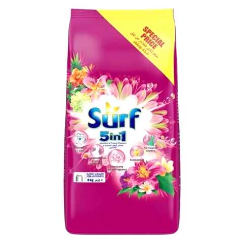 SURF LAUNDRY DETERGENT SEMI-AUTOMATIC 8KG price in Kuwait | Carrefour ...