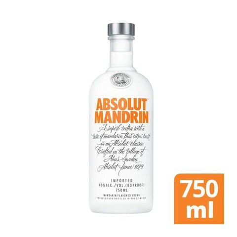 Buy Absolut Mandrin Vodka 750ml Online - Carrefour Kenya