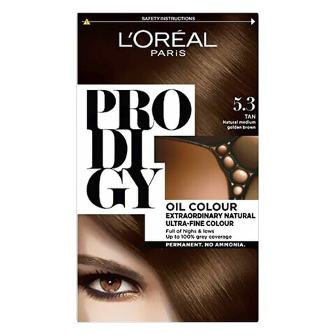 LOreal Paris Prodigy Hair Dye, Light Golden Brown - 5.30 price in ...