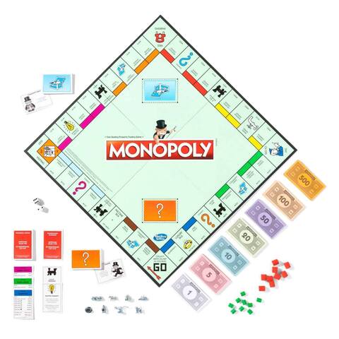 Buy Hasbro Games Monopoly Classic Edition Board Game Online - Carrefour ...