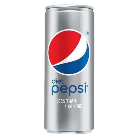 Buy Pepsi Cola Diet can - 330 ml Online - Shop Beverages on Carrefour Egypt