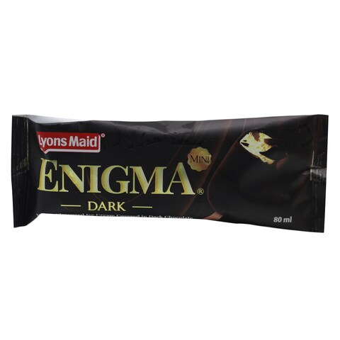Buy Lyons Maid Enigma Dark Chocolate Mini Ice Cream 80ml Online ...