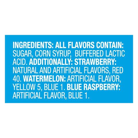 Buy Bazooka Triple Power Push Pop Cola Raspberry And Strawberry Candy ...