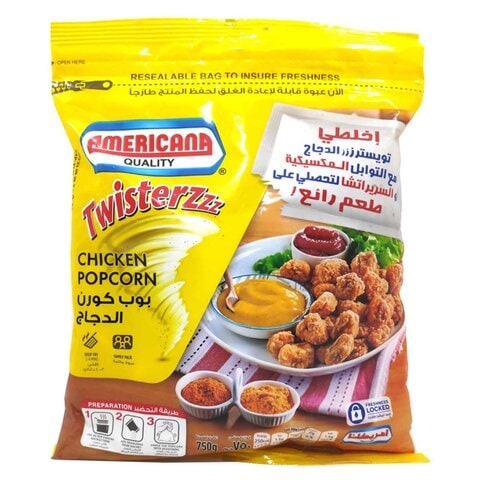 Americana Quality Twisterzz Chicken Popcorn 750g price in Kuwait ...
