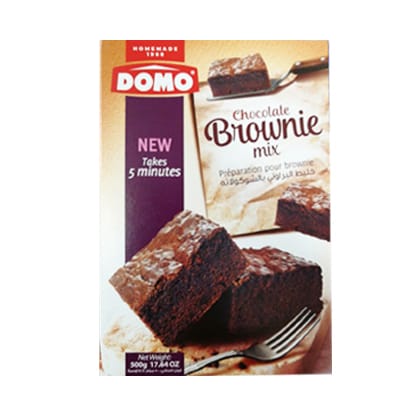 Buy Domo Brownie Mix 500GR Online - Shop Food Cupboard on Carrefour Lebanon
