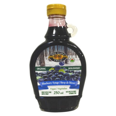 L.B Maple Treat Organic Blueberry Syrup 250ml price in UAE | Carrefour ...