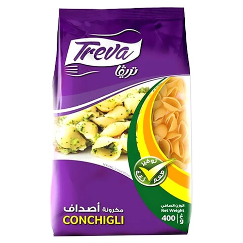 Treva Macaroni Conchigli Pasta 400g price in UAE | Carrefour UAE ...