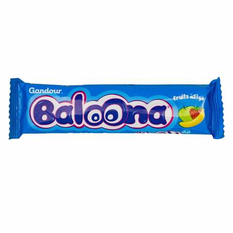 Gandour Baloona Fruit Bubblegum 22g price in Saudi Arabia | Carrefour ...