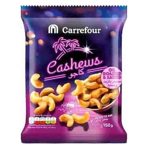 Carrefour Cashew Salted And Roasted 150g Pouch price in Kuwait ...