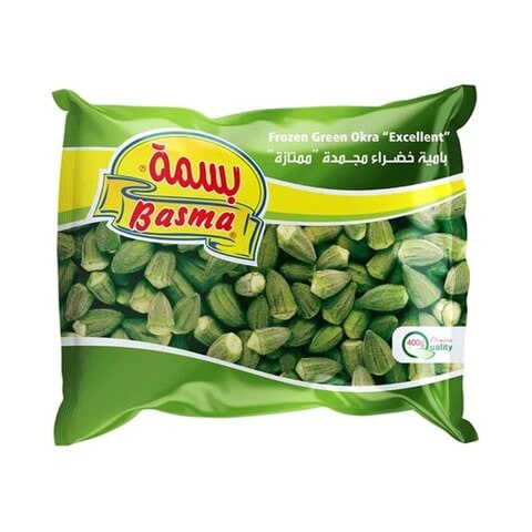 Basma Excellent Frozen Green Okra - 400 gram Online | Carrefour Egypt