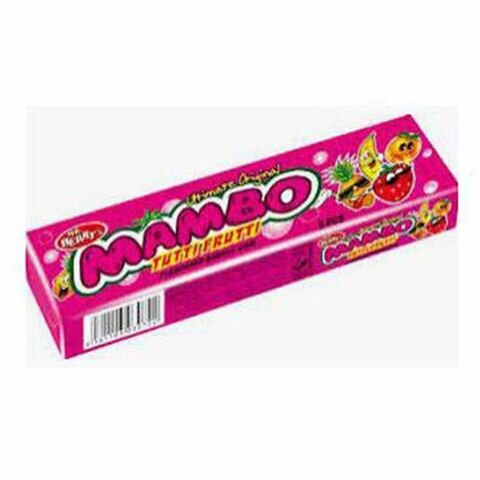 Mr. Berry's Mambo Tutti Frutti Bubble Gum 5 Pieces