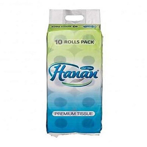 Buy Hanan Toilet Paper White 10 pcs Online - Carrefour Kenya