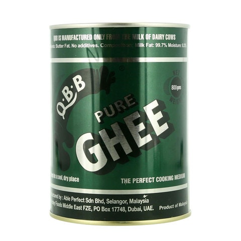 Q.B.B Pure Ghee 800g price in UAE | Carrefour UAE | supermarket kanbkam
