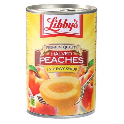 Libbys Peach Halves In Heavy Syrup 420g price in UAE | Carrefour UAE ...