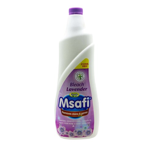 Buy MSAFI BLEACH LAVENDER 750+250ML Online - Carrefour Kenya
