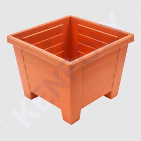Buy Kenpoly Square Planter No. 5 Brown Online - Carrefour Kenya