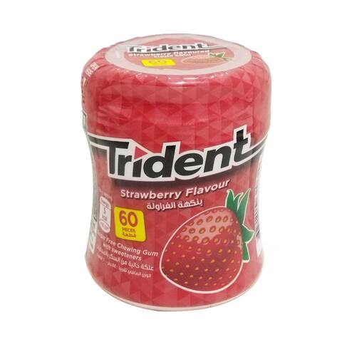 Buy TRIDENT STRAWBRE 60P Online - Shop Food Cupboard on Carrefour Egypt
