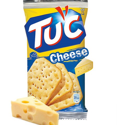 Buy Tuc Cheese Crackers 24g x 12 Pieces Online - Shop Food Cupboard on ...