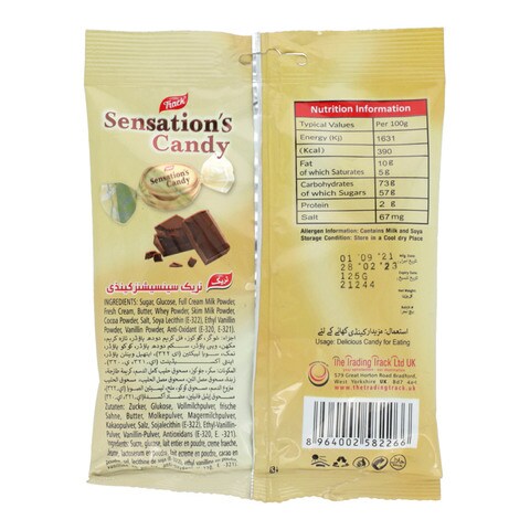 Track Sensation's Candy Chocolate Filled Candy 125 gr