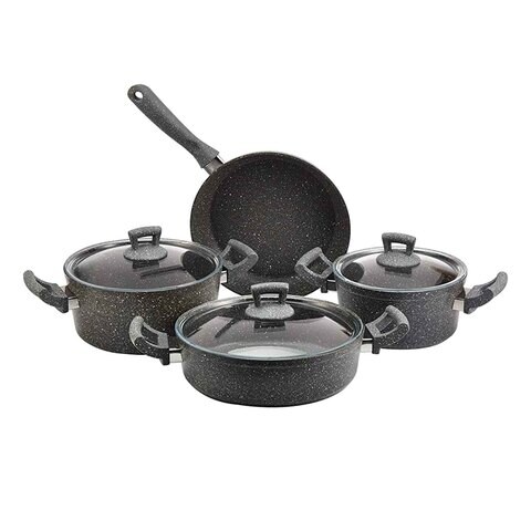 Buy Hascevher stoneCo 7pc cookware 7011 Online - Carrefour Kenya