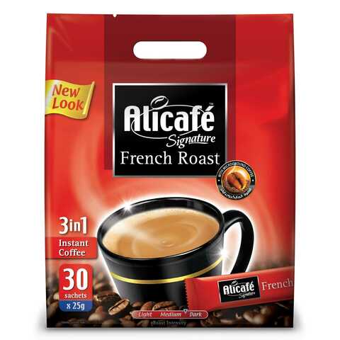 Alicafe Signature French Roast Instant Coffee Sachet 25g Pack of 30 ...