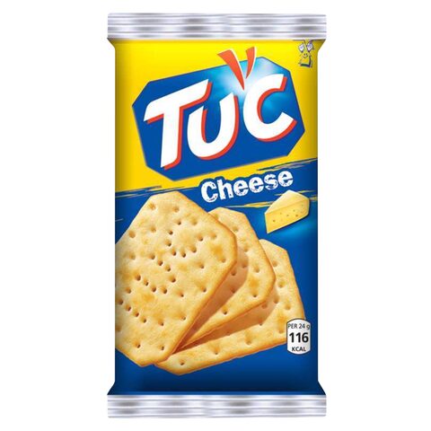 Buy Tuc Cheese Crackers 24g x 12 Pieces Online - Shop Food Cupboard on ...