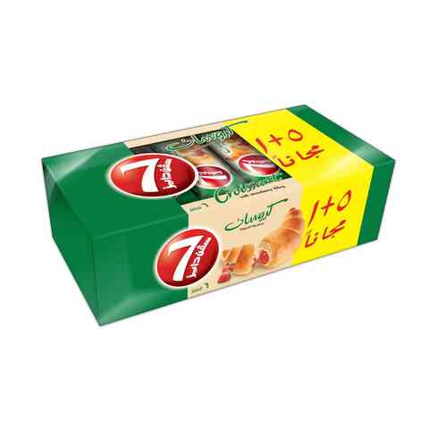7Days Strawberry Cream Filling Croissant 55g Pack of 6 price in UAE ...