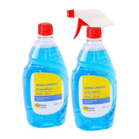 Buy My Choice Fresh Glass Cleaner - 600 ml with Refill Bottle - 600 ml ...