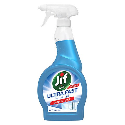 Jif Ultra Fast Cleaner Spray Removes dirt marks for Window Fast easy ...