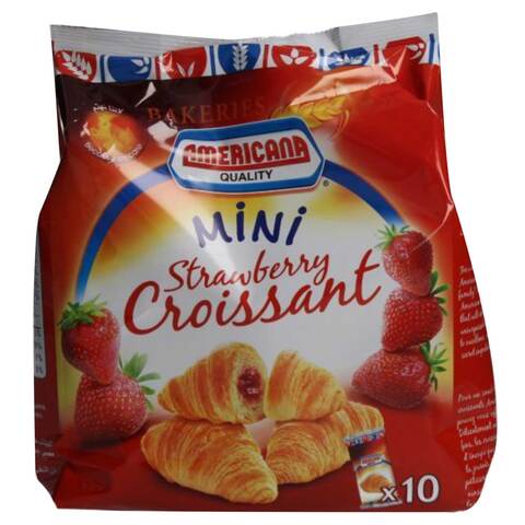 Americana Mini Strawberry Croissant 190g price in Kuwait | Carrefour ...