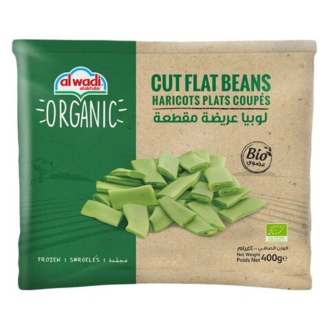 Al Wadi Frozen Cut Flat Beans 400g price in Kuwait | Carrefour Kuwait ...