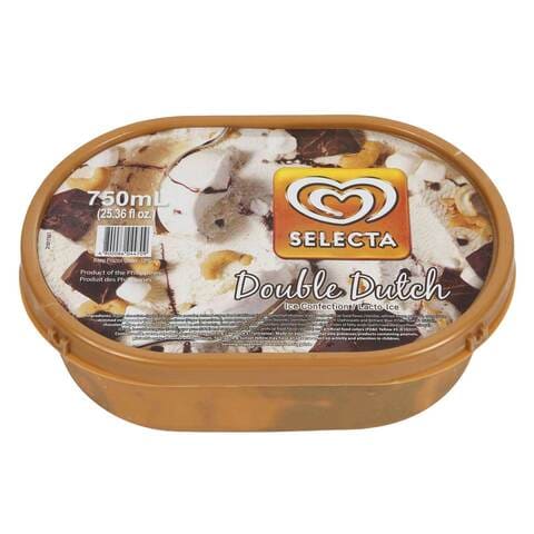 Selecta Double Dutch Ice Cream 750ml price in Kuwait | Carrefour Kuwait ...