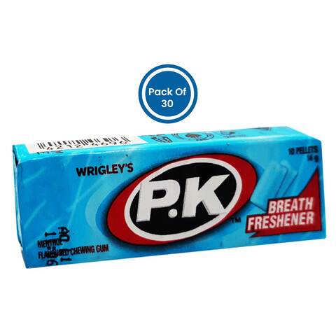 Buy PK GUM BREATH F. MENTHOL 10P 14GX30 Online - Carrefour Kenya