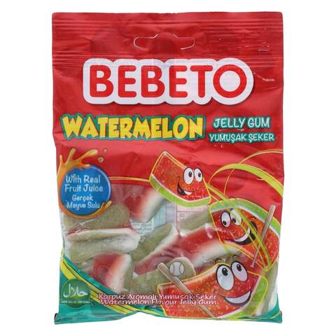 Bebeto Watermelon Jelly Gum 80g price in Kuwait | Carrefour Kuwait ...
