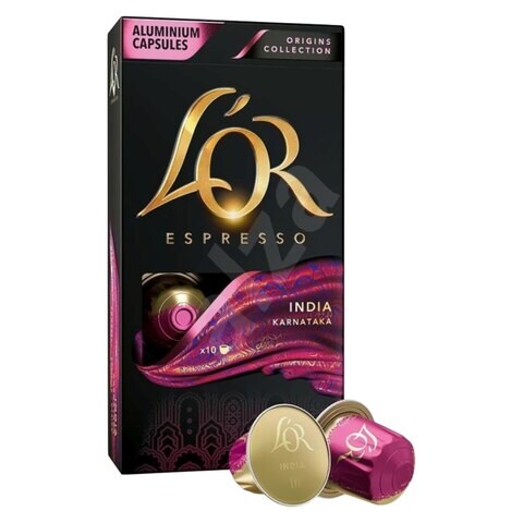 Lor Espresso India Intensity 10 Coffee 10 Capsules price in UAE ...
