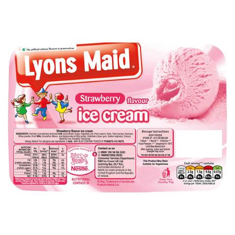 Buy Lyons Maid Strawberry Ice Cream 2L Online - Carrefour Kenya