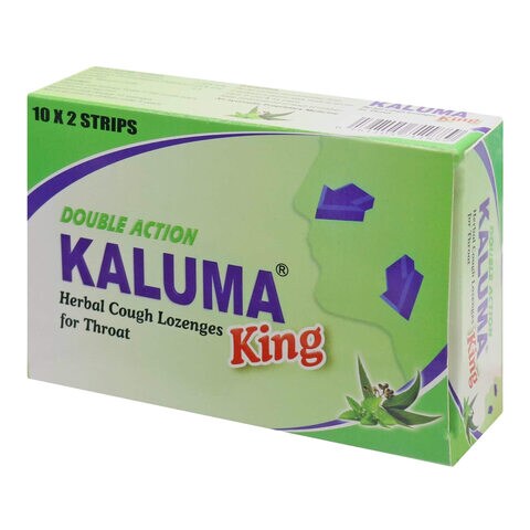 Buy Kaluma Herbal Cough Lozenges For Throat King 20 Pieces Online ...