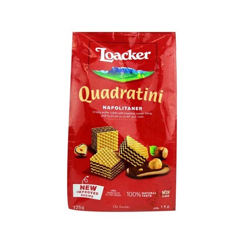 Loacker Quarter Napoliteaner Wafer - 125 Gm Online | Carrefour Egypt