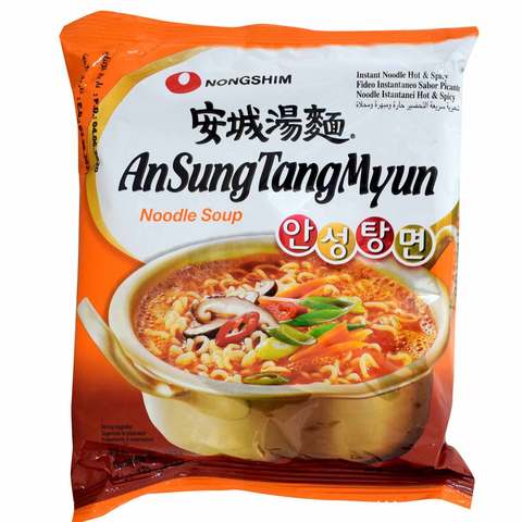 NongShim Ansung Tang Myun Noodle Soup 125g price in UAE | Carrefour UAE ...