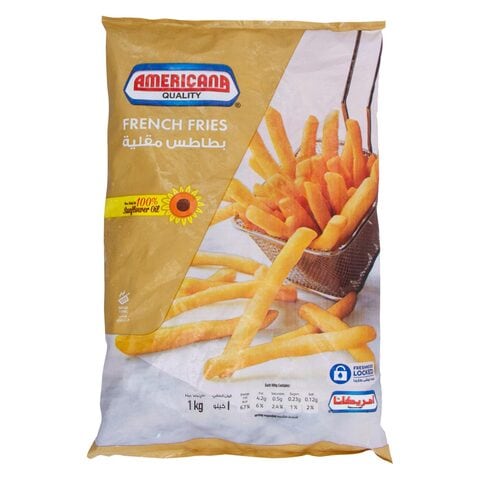 Americana French Fries 1kg price in Kuwait | Carrefour Kuwait ...