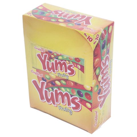 Buy Candyland Yums Fruity (Pack of 18) Online | Carrefour Pakistan