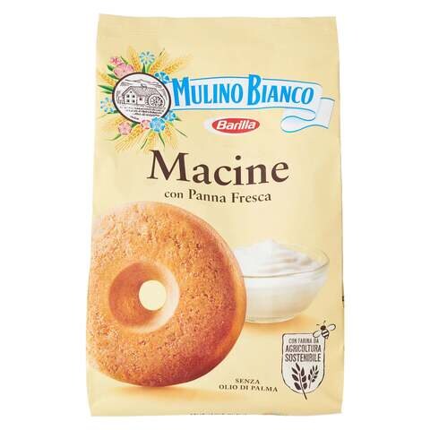 Barilla Mulino Bianco Macine Shortbread Biscuits With Fresh Cream 350g ...