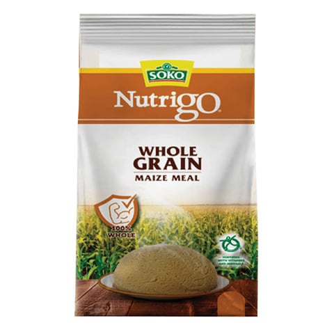 Buy Soko Nutrigo Whole Grain Maize Meal Flour 2Kg Online - Carrefour Kenya